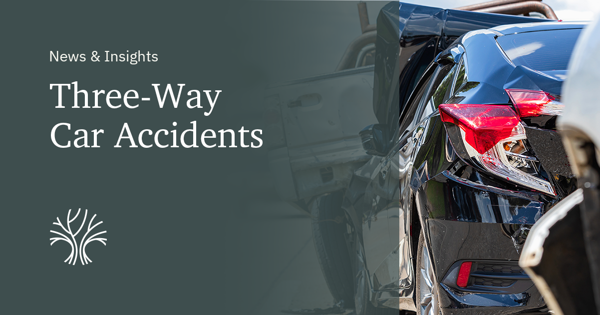 Three-Way Car Accidents: Who Is at Fault?