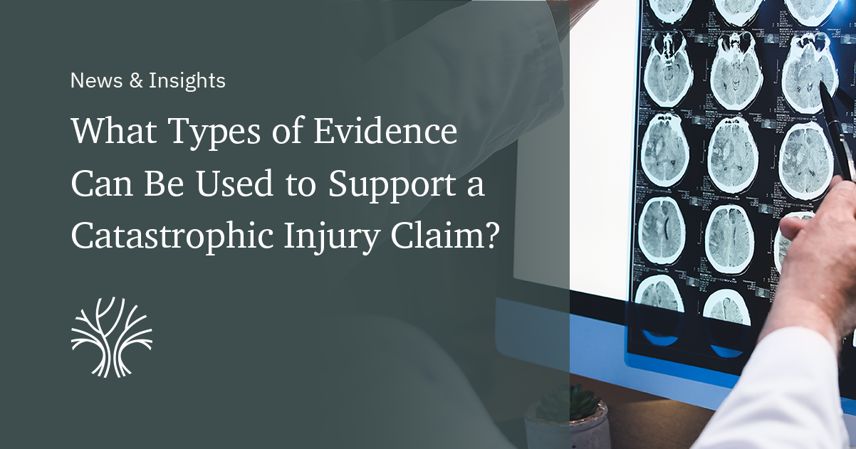 Evidence That Can Be Used for a Catastrophic Injury Claim